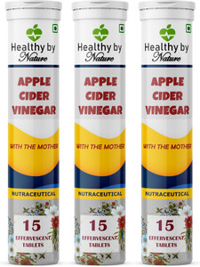 Healthy By Nature Apple Cider Vinegar 45 Effervescent Tablets Premium Price in India - Buy ...