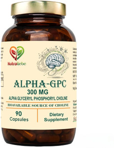 Nutraliebe Alpha-GPC 300 mg, 90 Vegetarian Capsules Price in India - Buy Nutraliebe Alpha-GPC ...