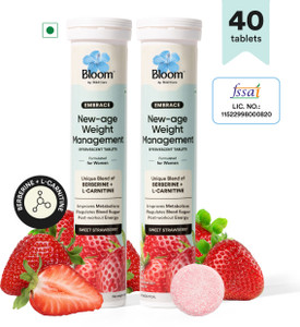 Bloom Berberine + L-Carnitine Effervescent Tablet| Complete Weight Management Price in India ...