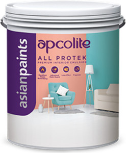 Asian Paints APCOLITE ADVANCE ALL PROTEK PUREWHITE 10 LTR WHITE Emulsion Wall Paint Price in ...