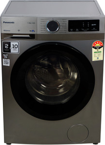 Panasonic 7 kg Fully Automatic Front Load Washing Machine with In-built Heater Grey Price in ...