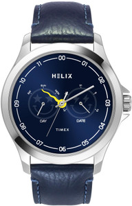 Helix TW055HG05 Helix By Timex Blue Round Dial Analog Watch - For Men ...