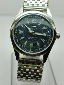 HMTJ Hmt pilot hand winding vinatge refurbished watch Excellent Condition Original HMT pilot ...