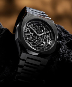 D1 MILANO SKBJ11 New Skeleton Black Dial Automatic Analog Watch - For Men - Buy D1 MILANO SKBJ11 ...