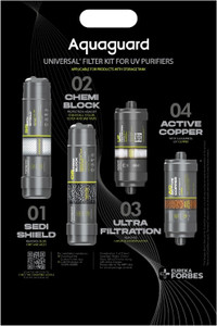 Aquaguard UV+UF Universal Filter Service Kit with Active Copper Solid Filter Cartridge Price in ...