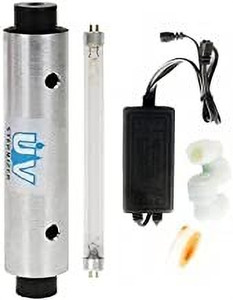 KWZ UV CHAMBER + UV LAMP + UV CHOKE (AC) AND Connectors - RO Purifier Spares Solid Filter ...
