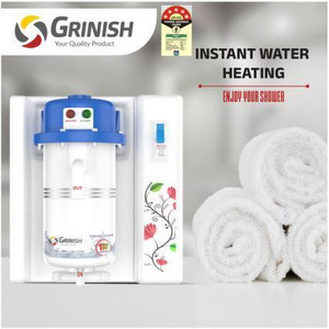 GRINISHA 1 L Instant Water Geyser,Instant Water Heater,Gijar Hot Water Electric MCB 1 L Instant ...