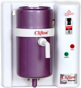 Clifton 1 L Instant Water Geyser (DLX M913- 2 YEARS REPLACEMENT GUARANTEE MCB GEYSER, Blue ...
