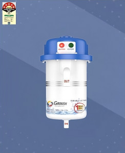 GRINISH 1 L Instant Water Geyser,Instant Water Heater,Gijar Hot Water Electric 1 L Instant Water ...