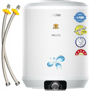 Haier 10 L Storage Water Geyser (ES10V-PV1(PRE-PRO) 10LTR WATER GEYSER FREE PIPE, White) Price ...