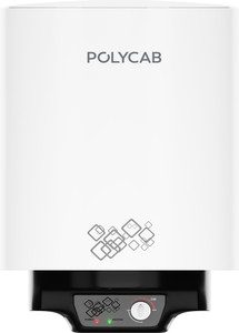 Polycab 15 L Storage Water Geyser (Celestia 5 Star | Glasslined Coated Tank | Free Installation ...