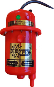 Yalli sun Instant Running Auto Cut Off Instant Water Heater (Red), 220 Watts, 1 Liter 1 L ...