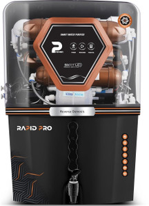 proven ISI Approved Rapid Pro Water Purifier For Home Drinking 12 L RO + UV + UF + TDS Control ...