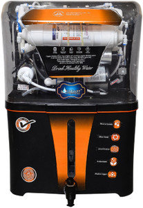 AquaDart Alkaline + ORP Wth Active Copper + RO+UV+UF + TDS Adjuster RO Water Purifier 12 L RO ...
