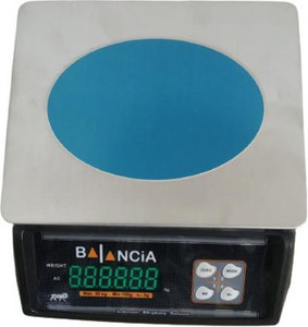 Skeisy Balancia 30kg Steel Plate Double Display Weight Machine For Shop/Kitchen Weighing Scale ...