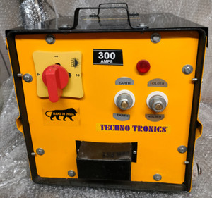 techno tronics 300 AMP TRANSFORMER TYPE ARC WELDING MACHINE Transformer Welding Machine Price in ...