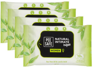 Pee Safe Natural Intimate Wipes for Women - Intimate Wipes Price in India - Buy Pee Safe Natural ...