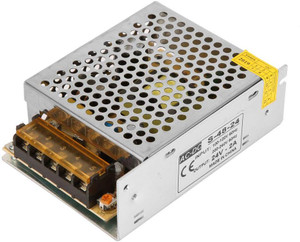 TRP Traders 24Volt 2Amp SMPS Dc Power Supply for CCTV and LED Strip Light Worldwide Adaptor 24V ...