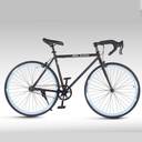 REVIN Fixie | Roadbike | without gear Road Bicycle 700C T Road Cycle ...