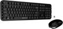 ZEBRONICS Zeb-Companion 300 Wireless Keyboard with Retro Keys and Mouse ...