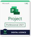 MICROSOFT Project Professional 2021 for Windows (1 User/PC, Lifetime ...