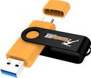GenuineXER 64GB Flash Drive Type C Pendrive | 3.0 Swivel Dual Otg ...