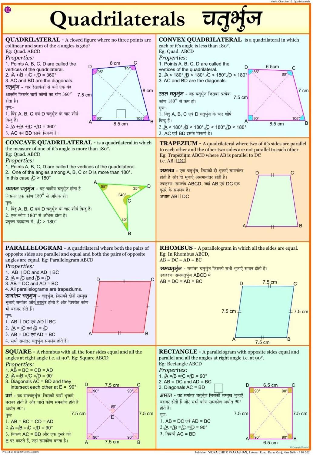 quadrilateral chart project