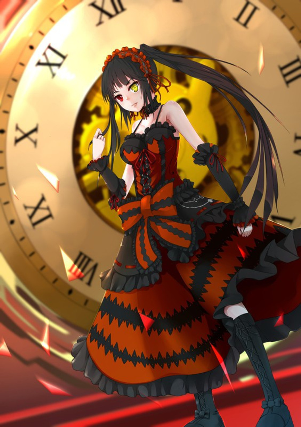 Tokisaki Kurumi Matte Finish Poster Paper Print - Animation & Cartoons ...