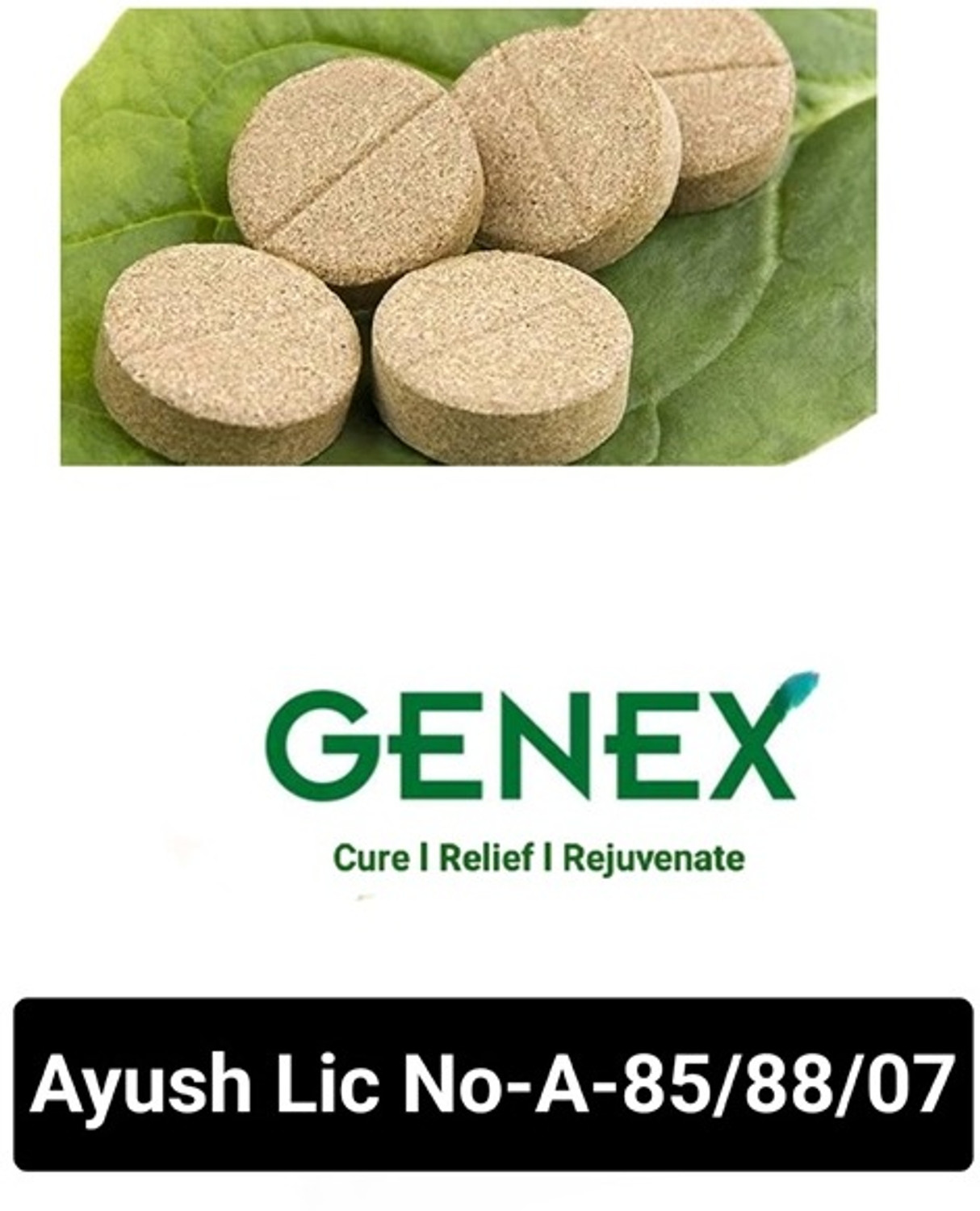 Genex Keezhanelli Extract Tablets Pack of 180 Tablets. Price in India ...