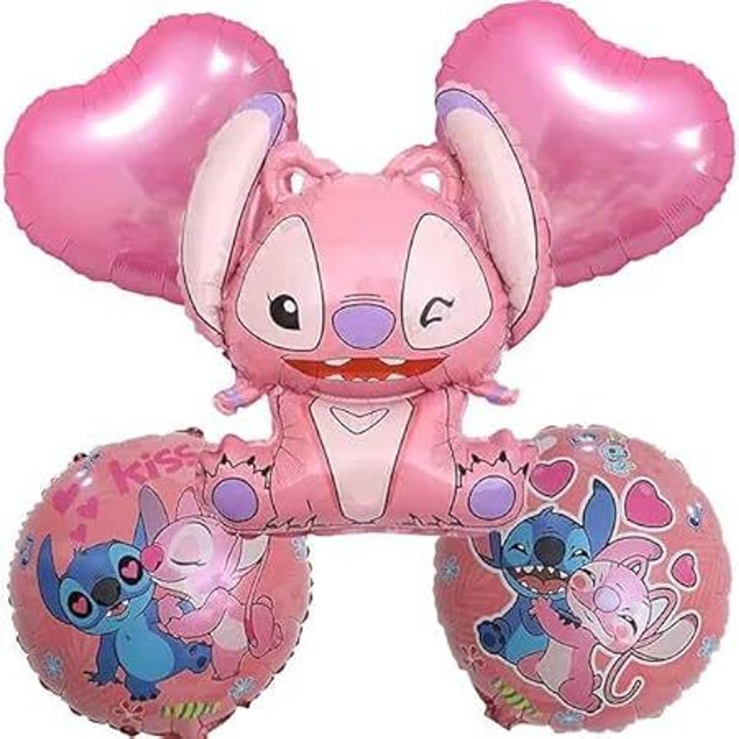 stitch theme balloons