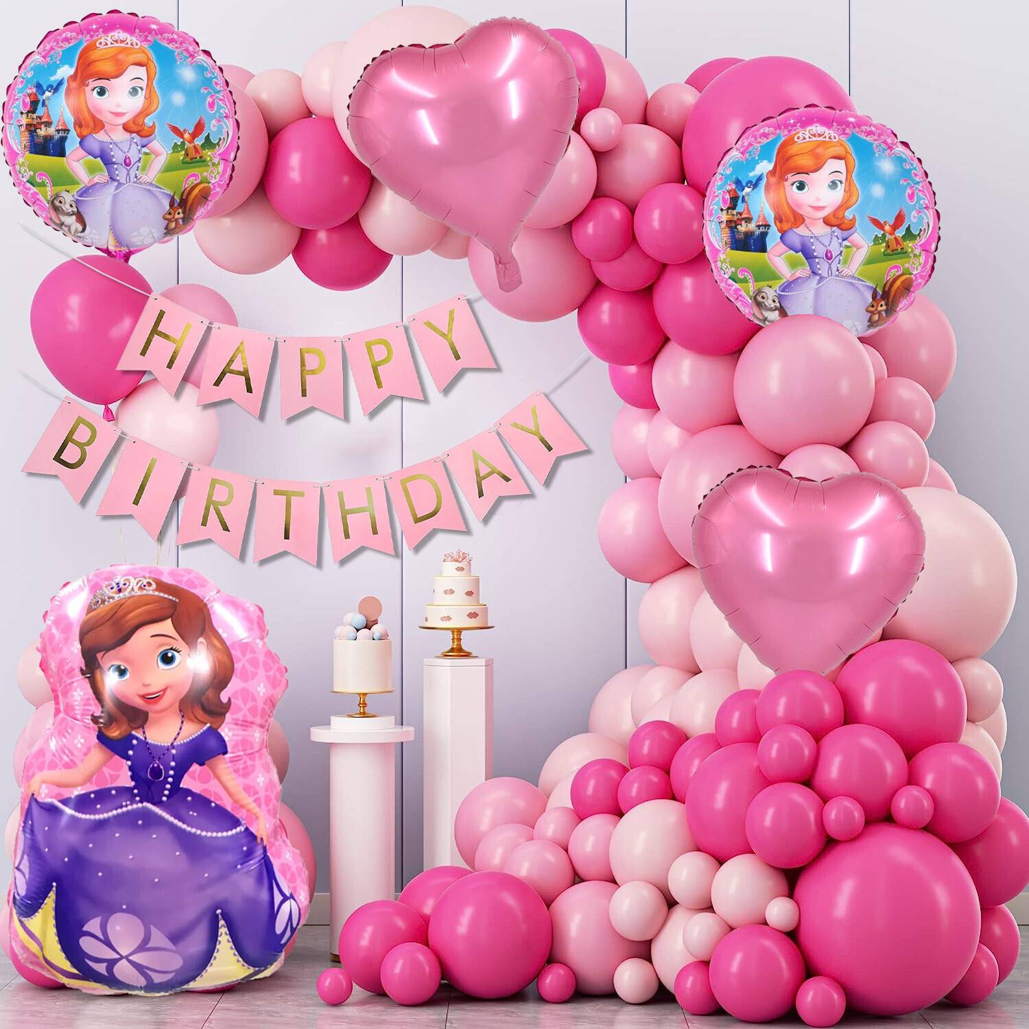 princess sofia party decorations