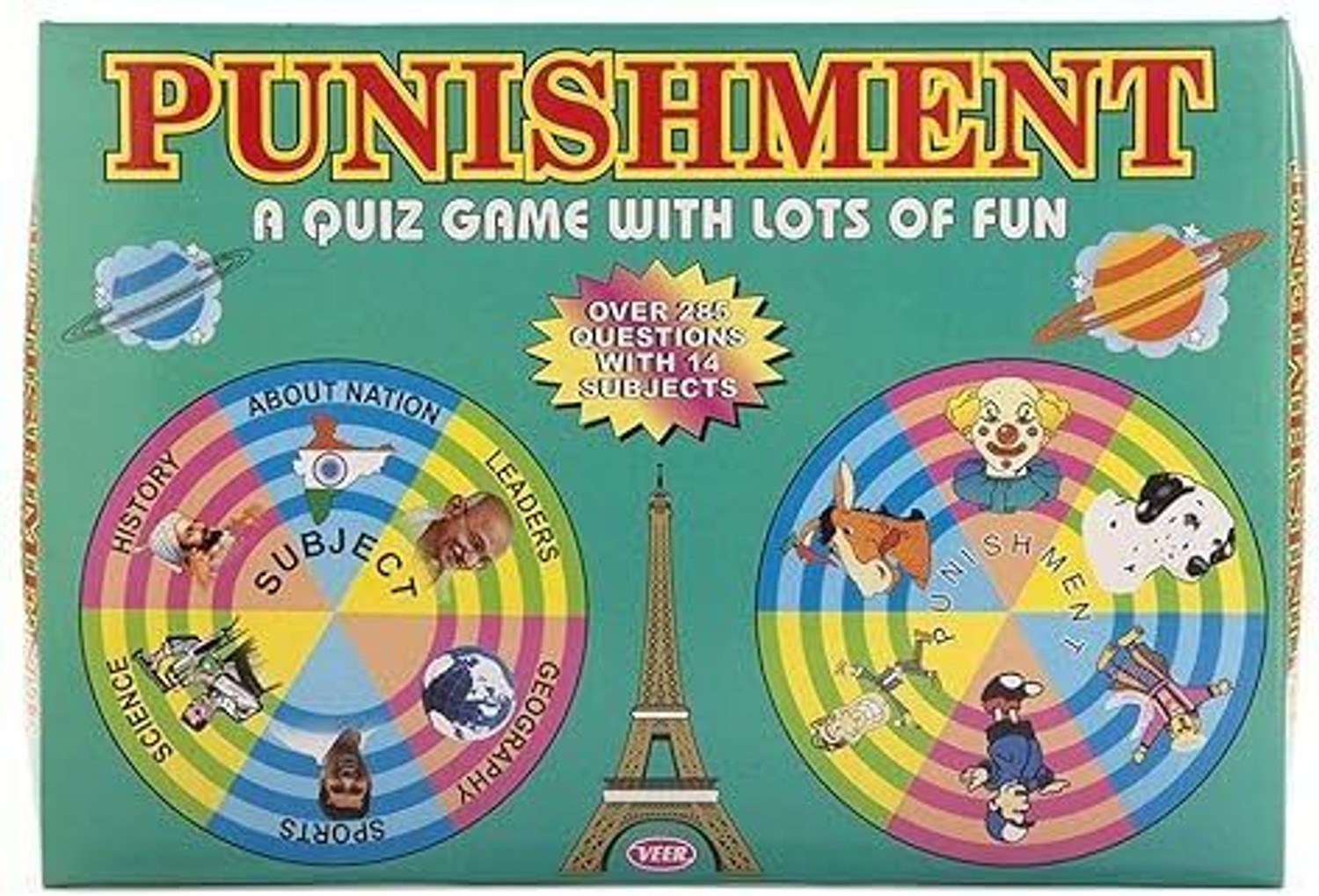 creativetoy Punishment Educational Quiz General Knowledge Board Game ...