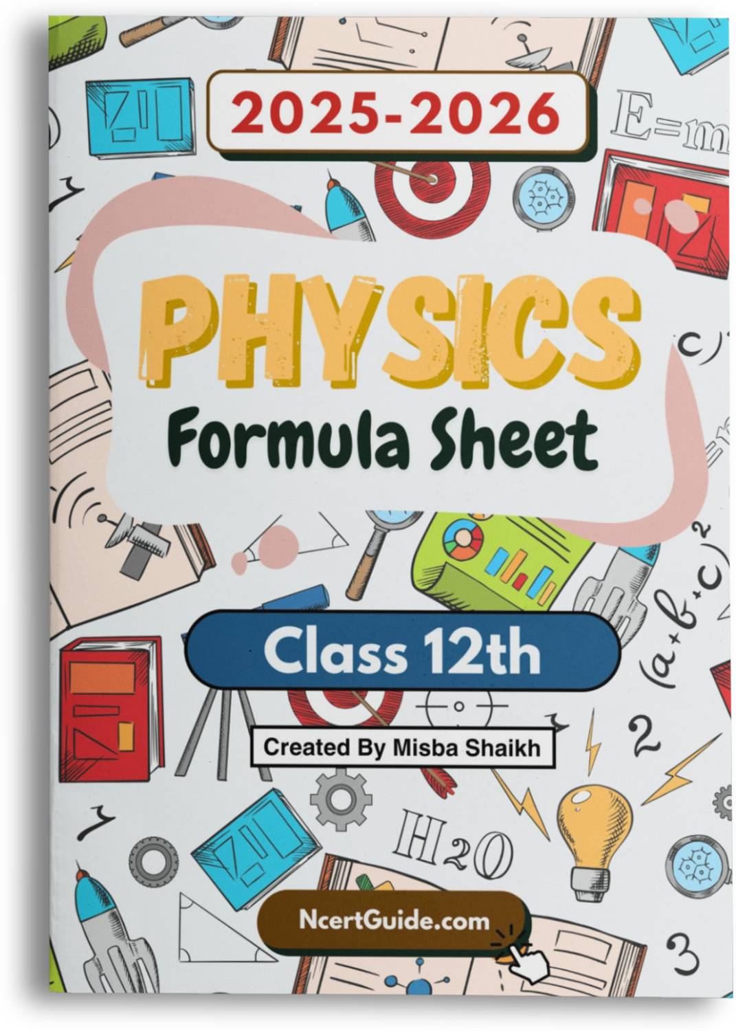 physics 12 formula sheet
