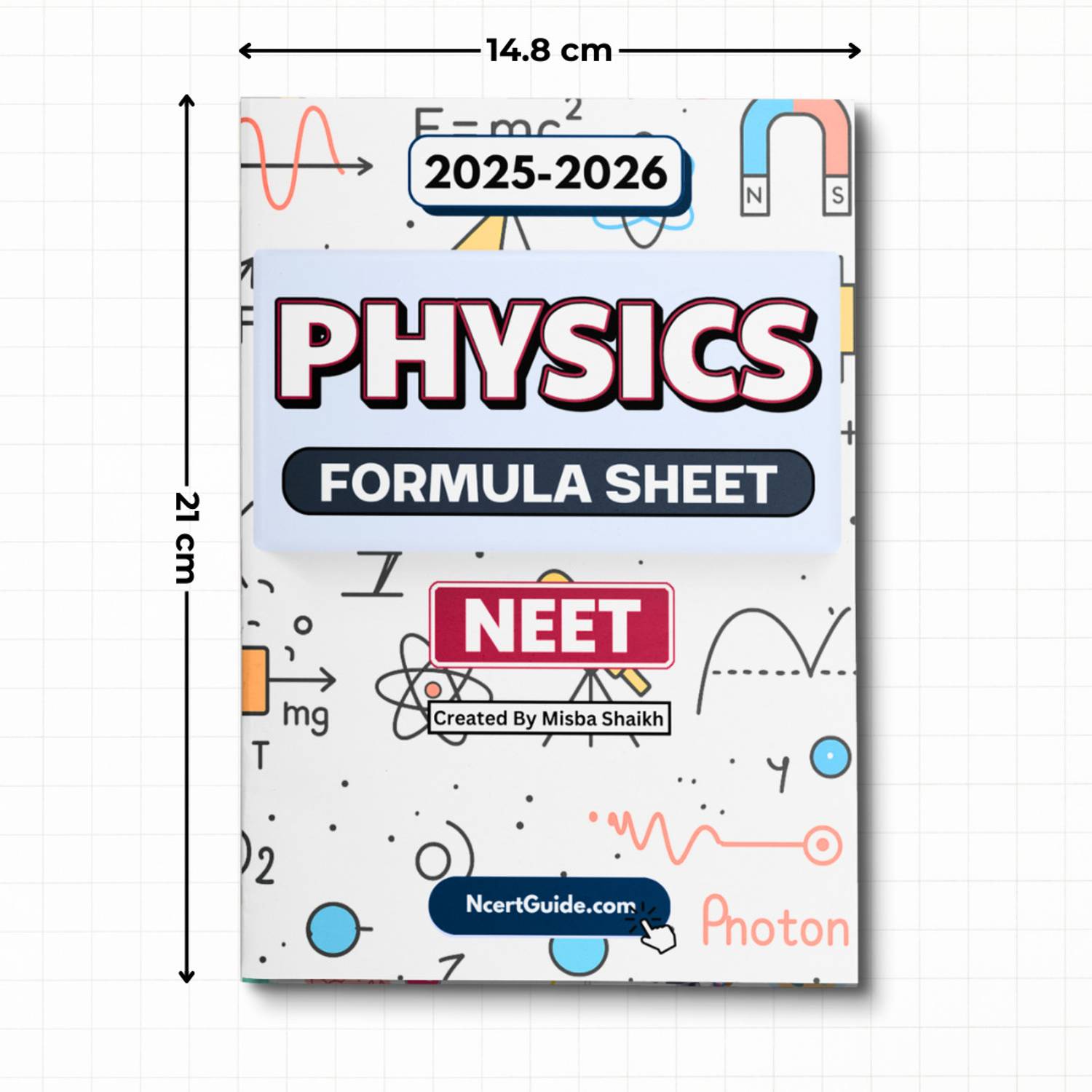 physics equation sheet 2025