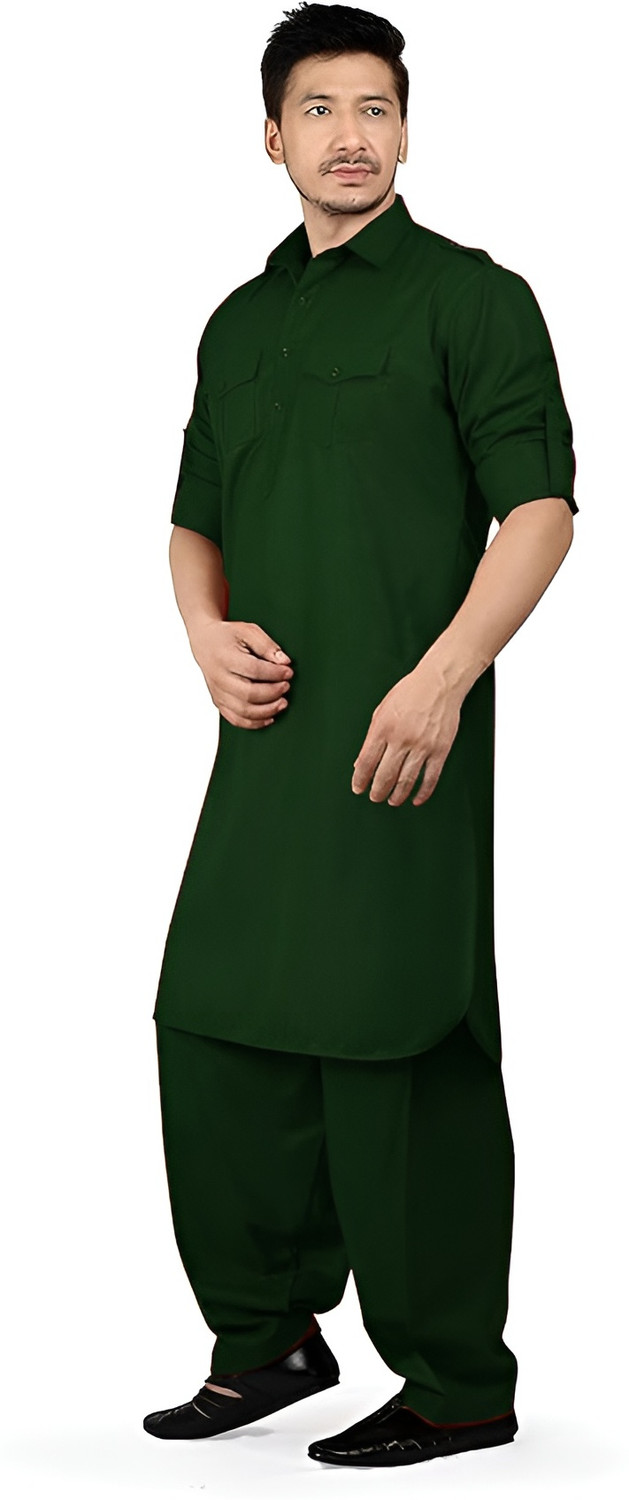 REXON Men Cotton Blend Kurta Pyjama Set - Price History