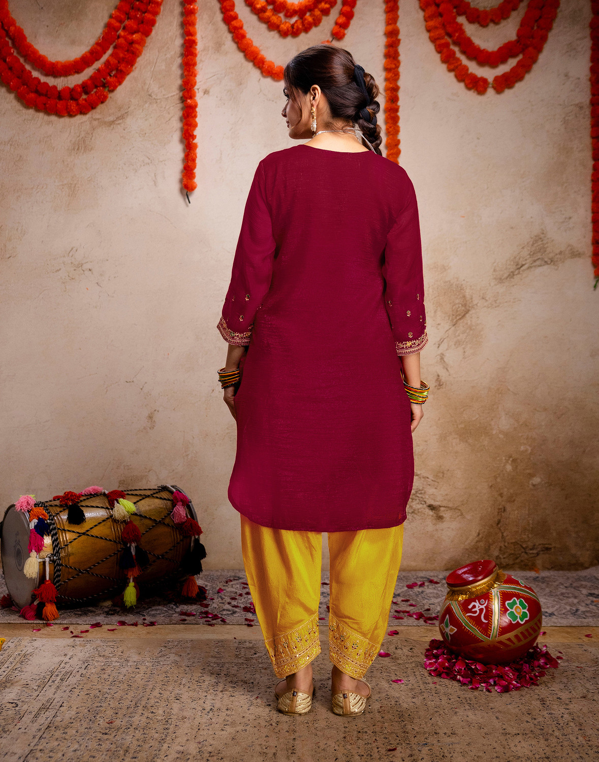 Skylee Women Viscose Rayon Kurta Patiala Dupatta Set - Price History