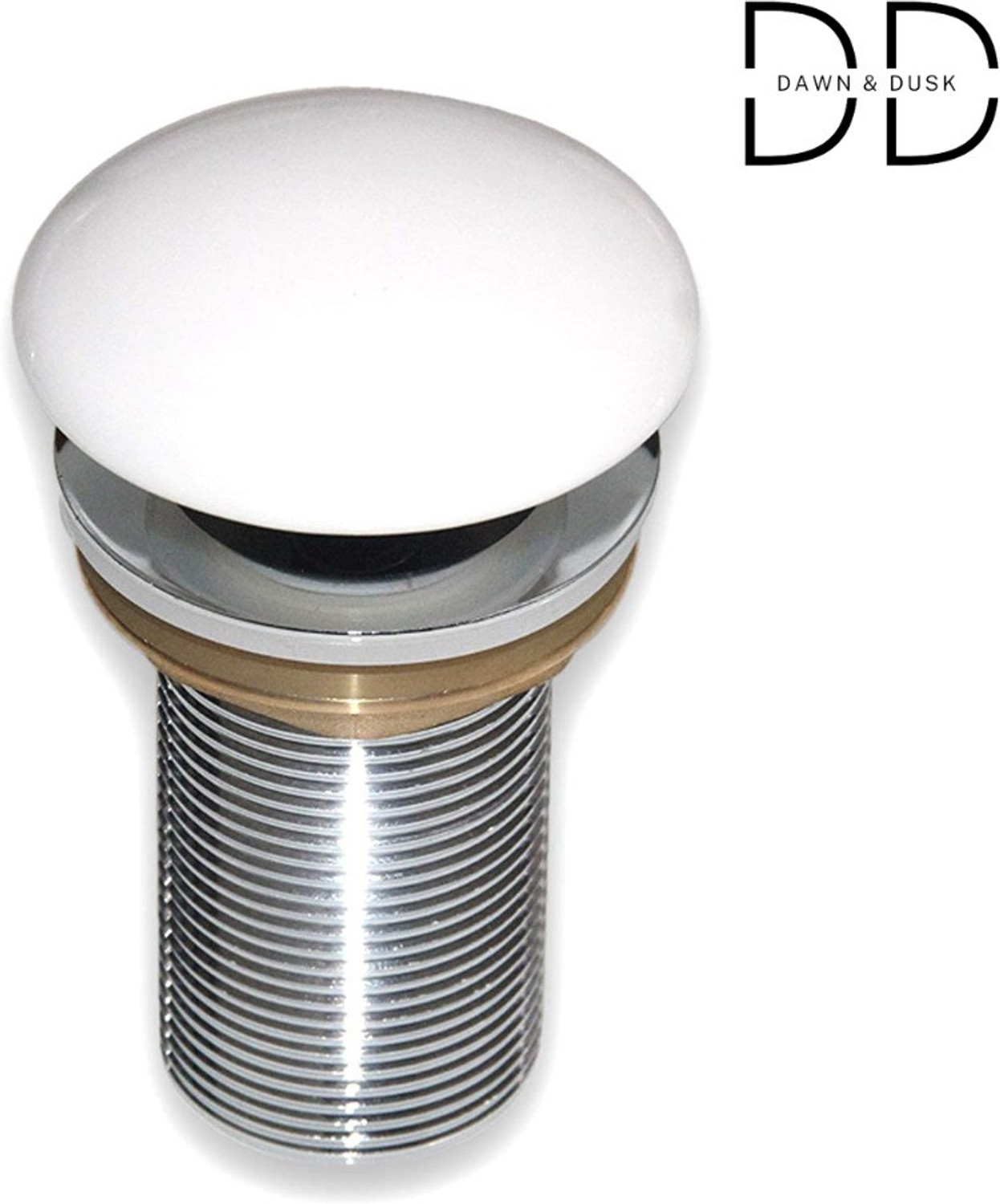 dawn & dusk Stainless Steel Pop-Up Type Waste Coupling(Ceremic) 5" inch ...