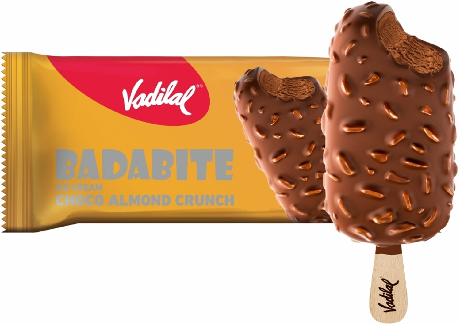 Vadilal Almond Choco Crunch Badabite Ice Cream Price in India - Buy ...