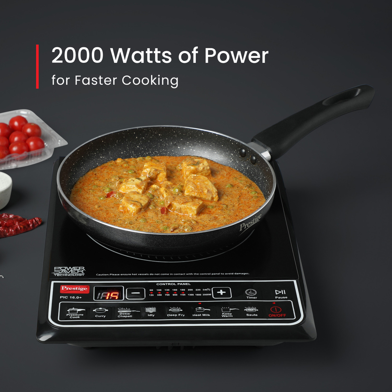 Prestige 2000 W Induction Cooktop Push Button - Price History
