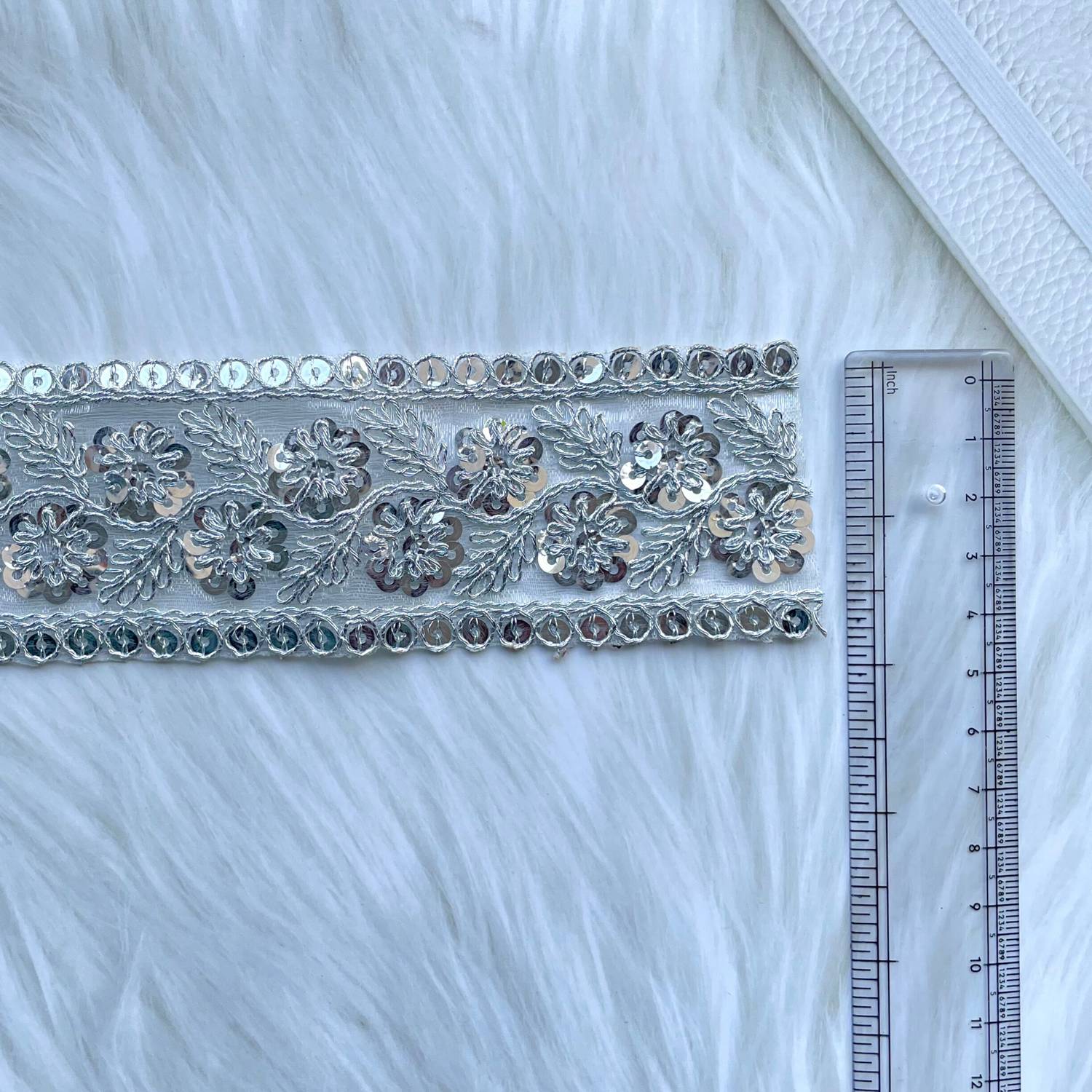 silver borders for saree