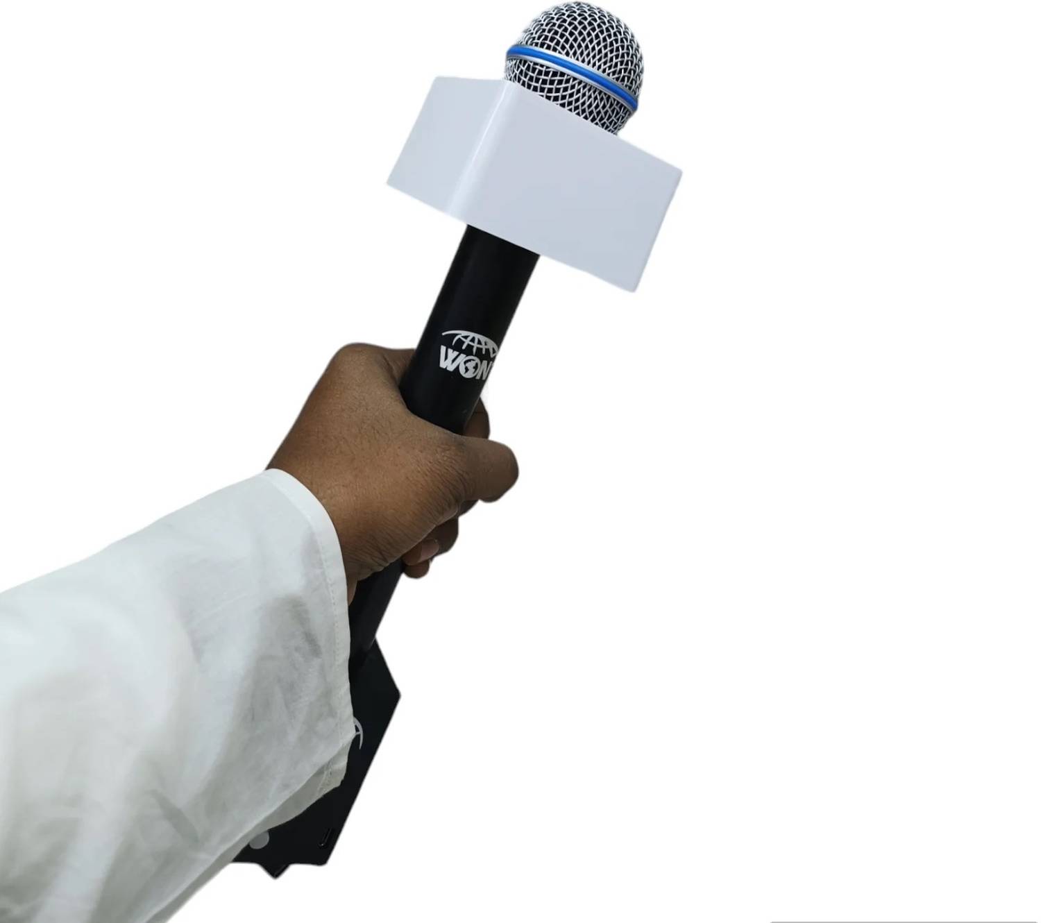 reporter microphone