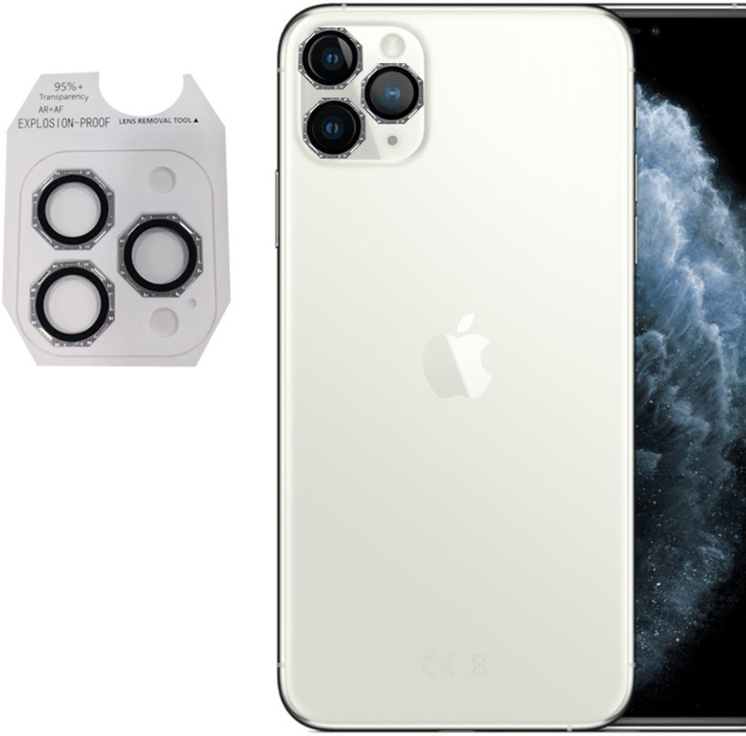 RESOLUTE Back Camera Lens Ring Guard Protector for IPHONE 13 PRO MAX ...