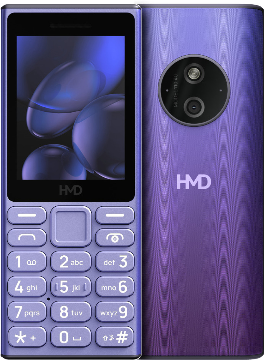 HMD 110 4G Dual Sim Keypad Phone with YouTube, Built-in UPI App, Type ...