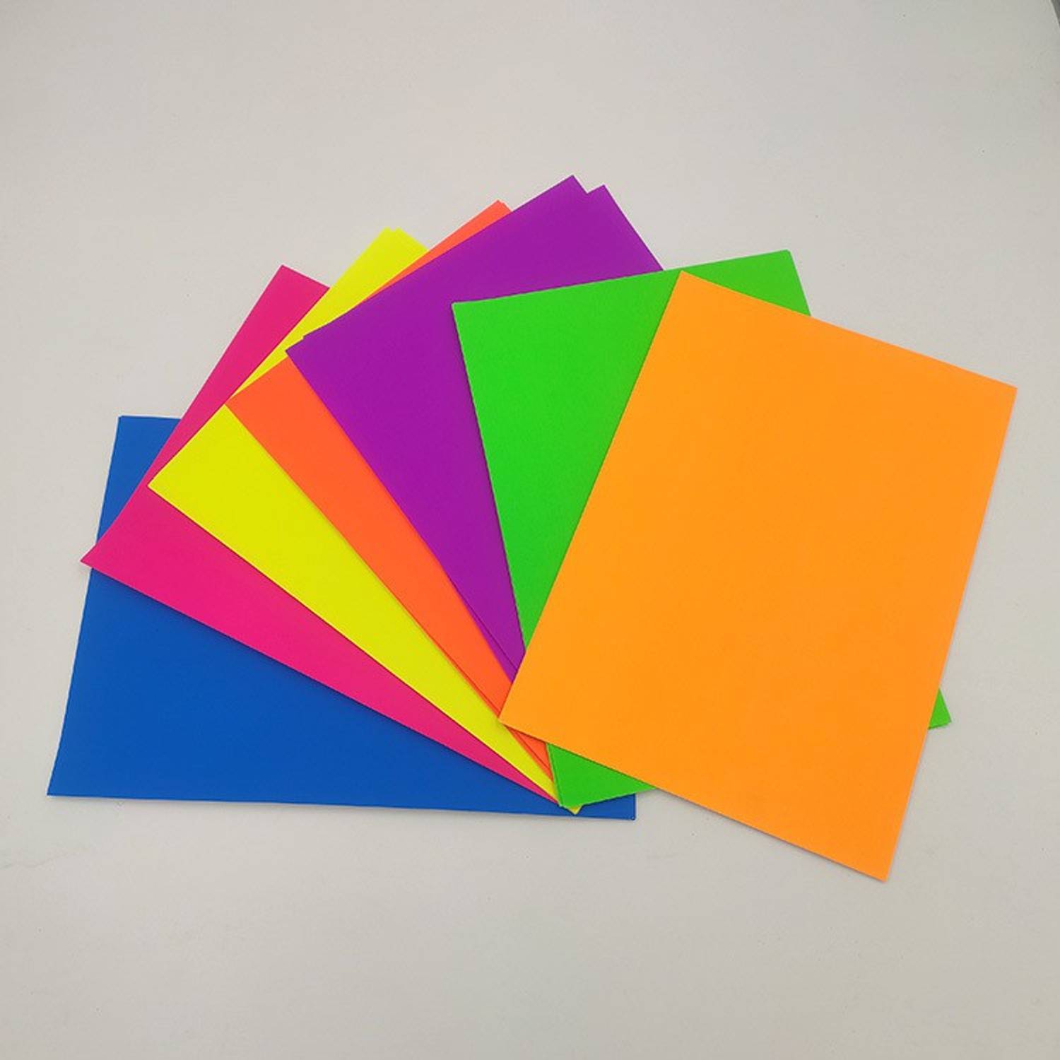 thin coloured paper