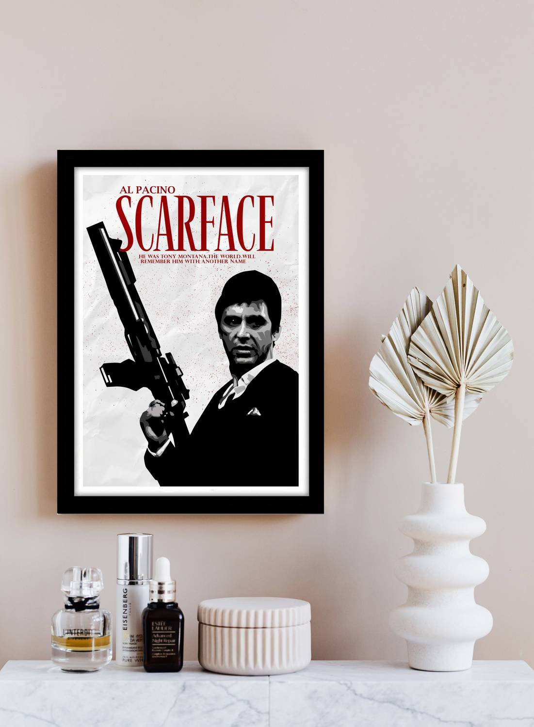 scarface poster framed