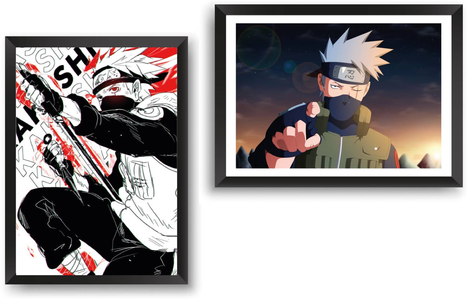 best frames for anime posters