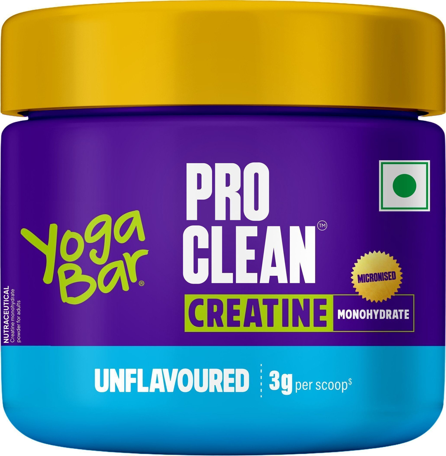 Yogabar Creatine Combo Monohydrate Pure- Packed for Strength ...