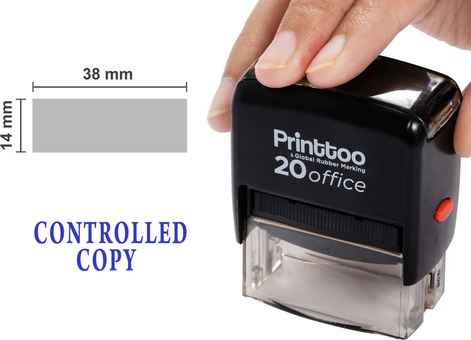 controlled copy stamp