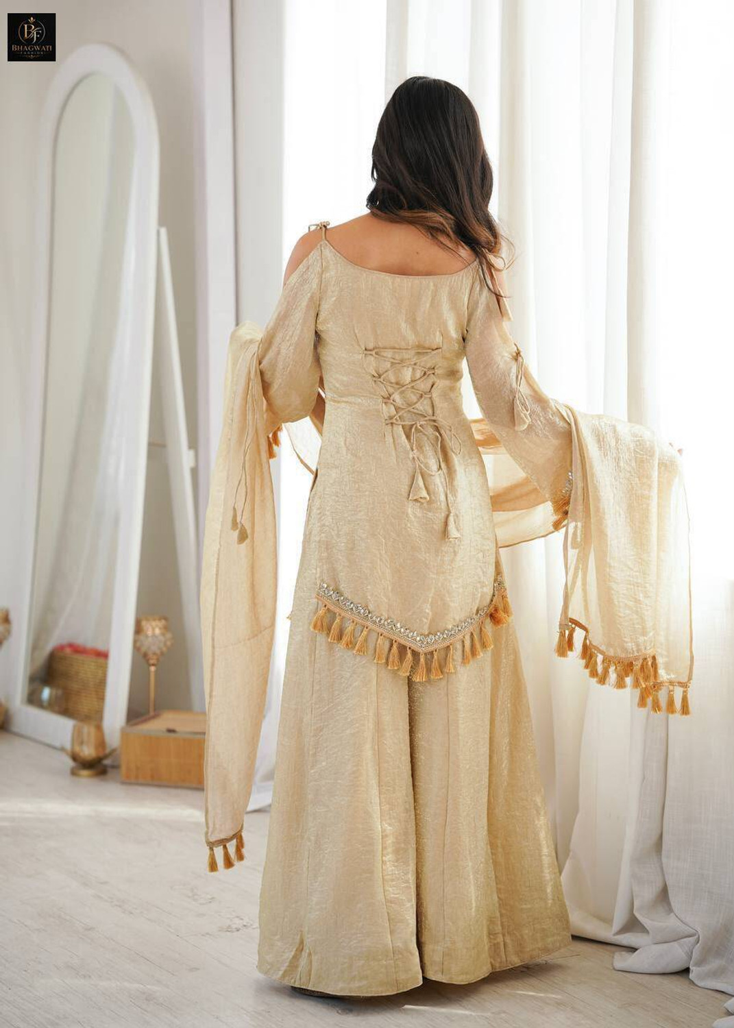 VIYANI Self Design Kurta, Sharara & Dupatta Set - Price History