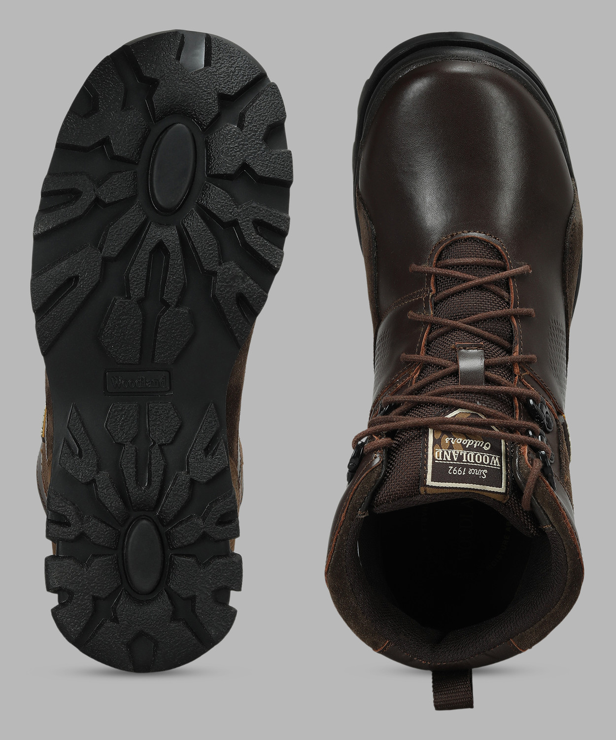 WOODLAND Outdoor Durable Comfortable Everyday High Ankle Boots For Men ...